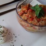 Видео рецепт: Модар патлиџан со тестенини и пилешко - Moirecepti